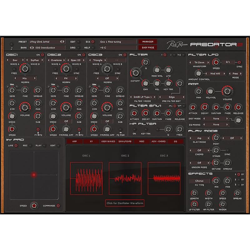 Rob Papen Predator 2 Virtual Synthesizer Plug-In | Reverb Canada