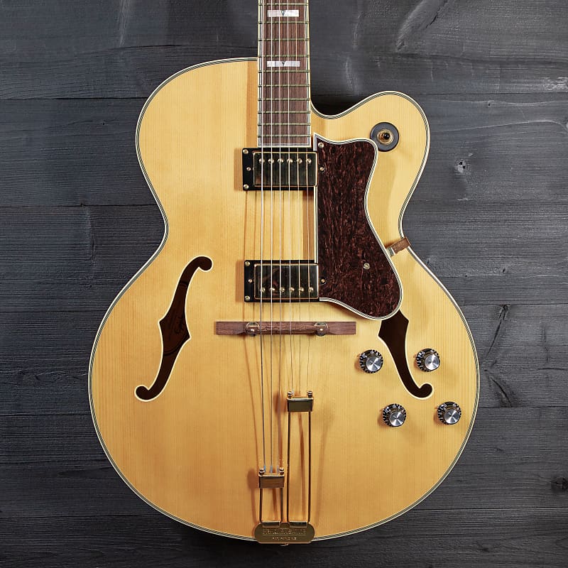 Epiphone Broadway Natural Excellent+ w/ Hardshell Case | Reverb