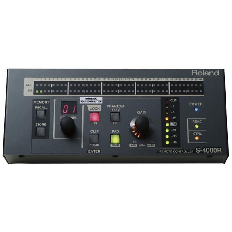 Roland S-4000R - Remote Control for S-4000S and S-2416 | Reverb