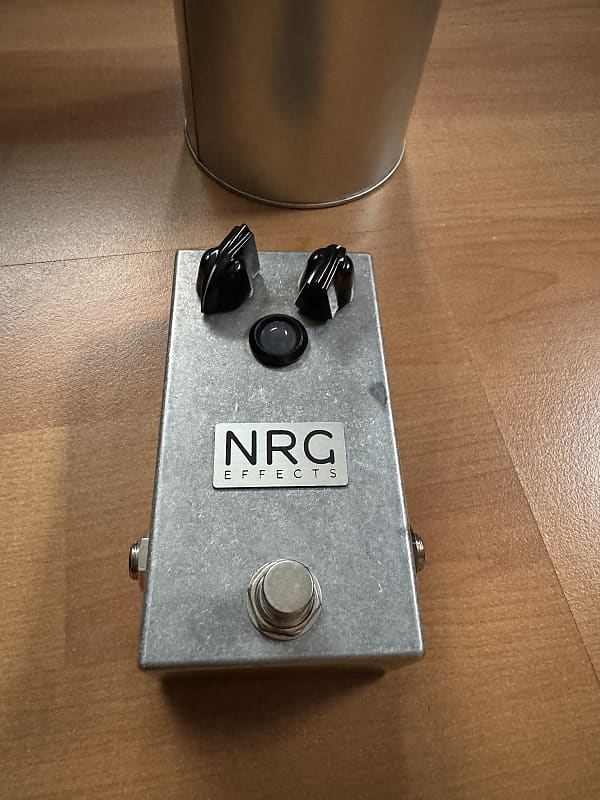 NRG Effects Two Transistor Fuzz 2022 - Silver | Reverb