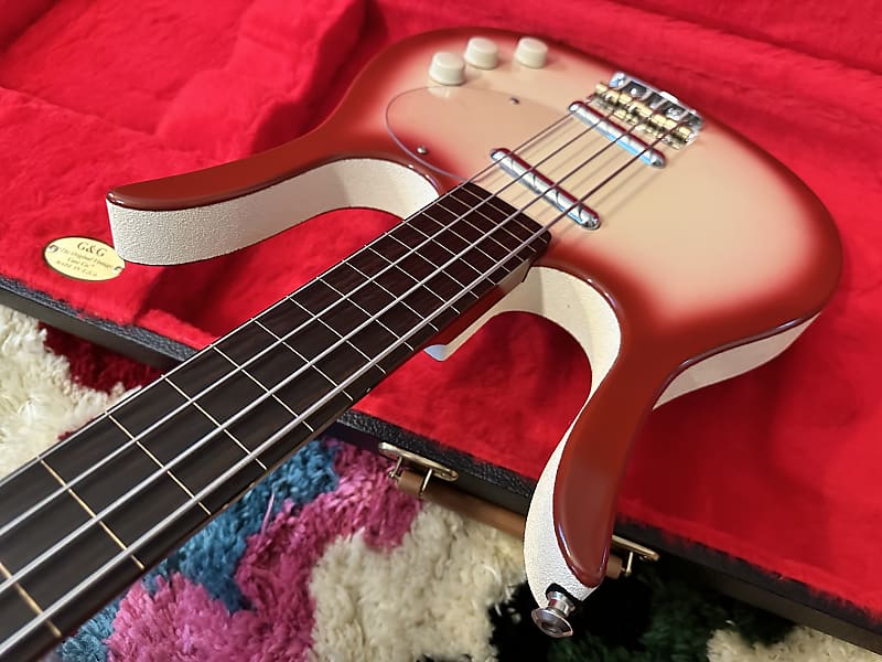 Jerry Jones Longhorn - Factory FRETLESS Bass - OHSC | Reverb