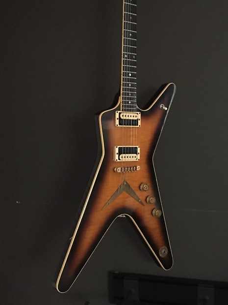 Dean ML Standard USA Guitar 1980 Trans Brazilia Burst | Reverb