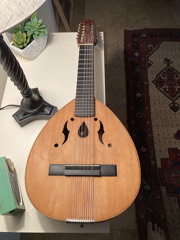Vintage Spanish Laud Stringed Folk Instrument Fully Restored | Reverb