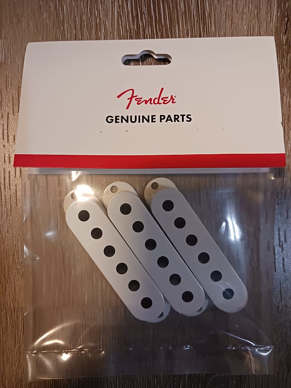 Fender American Standard Stratocaster Pickup Cover Set | Reverb Fender American Standard Stratocaster Pickup Cover Set | Reverb