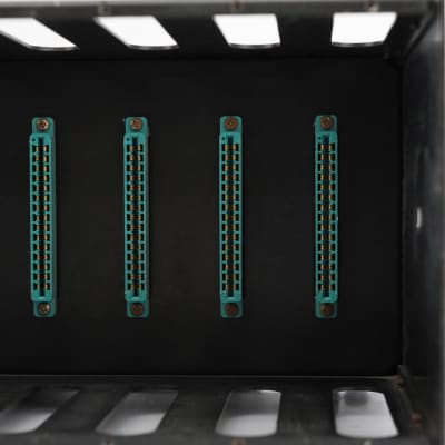 1990s BAE 6LB Six Slot 500-Series Lunchbox w/ PSU & Mogami | Reverb