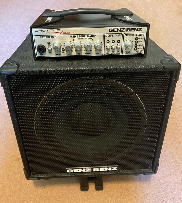Genz Benz Shuttle 3.0 10-T Bass Combo Amp Black | Reverb