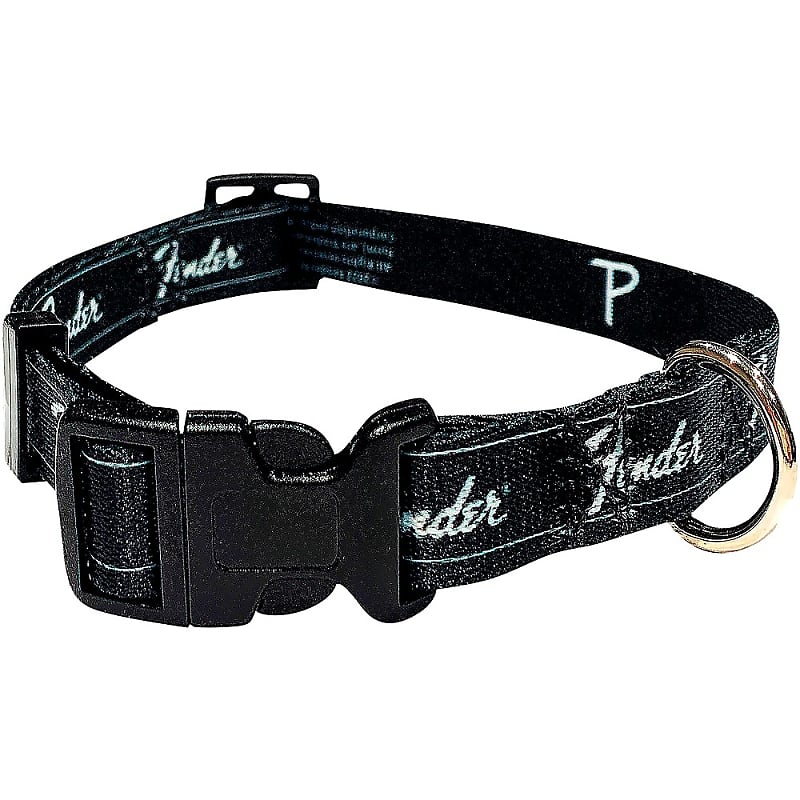 Fender Dog Collar Black/White Medium | Reverb