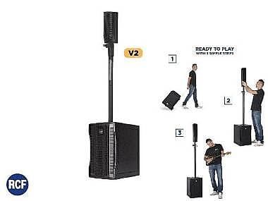 rcf evox 5 sistema amplificato line array 2 vie | Reverb