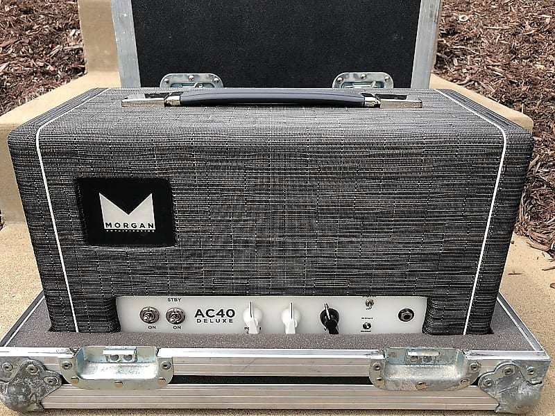 Morgan Amplification AC40 Deluxe Custom Chilewich With Road | Reverb