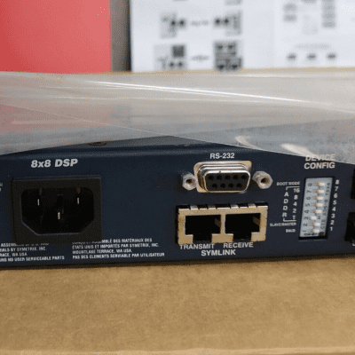 Symetrix SymNet 8 x 8 DSP Original Network Audio Processor | Reverb