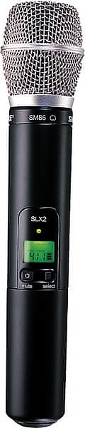 Shure SLX2/SM86 - H5 Band, 518 - 542 MHz | Reverb