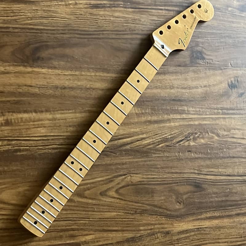 Fender Maple Stratocaster Neck 2021 - Gloss-Satin | Reverb