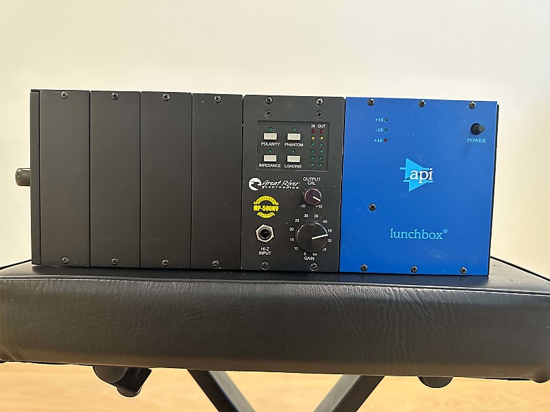 500-6B HC Lunchbox 6-Slot Powered 500 Series INCLUDING Great | Reverb