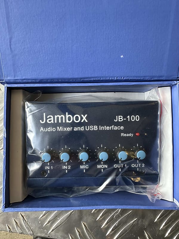 JamBox JB-100 Audio Mixer and USB Interface. (New Open Box) | Reverb