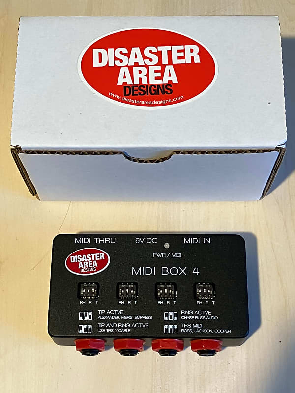 Disaster Area Designs Midi Box 4 2022 - Black | Reverb