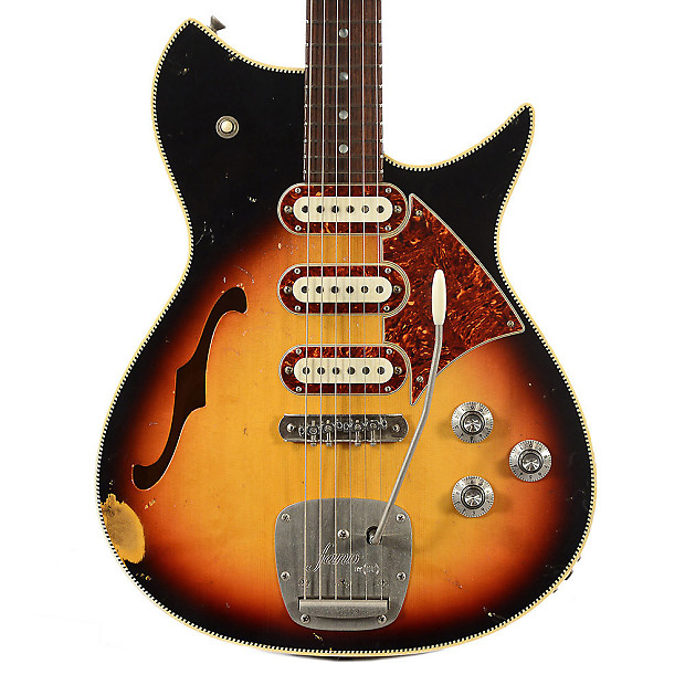 Fano Alt de Facto RB6 Thinline 3-Tone Burst | Reverb Canada