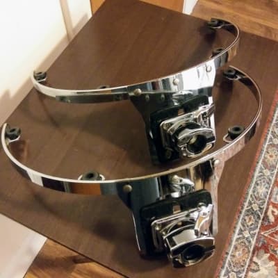 DW/Collarlock Rim Mounts for 12” and 13" Toms. 7/8" | Reverb