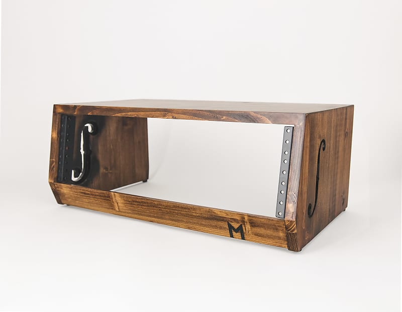 3U desktop audio rack - Munstre ƒ-series angled - 2u 4u 6u 8u | Reverb