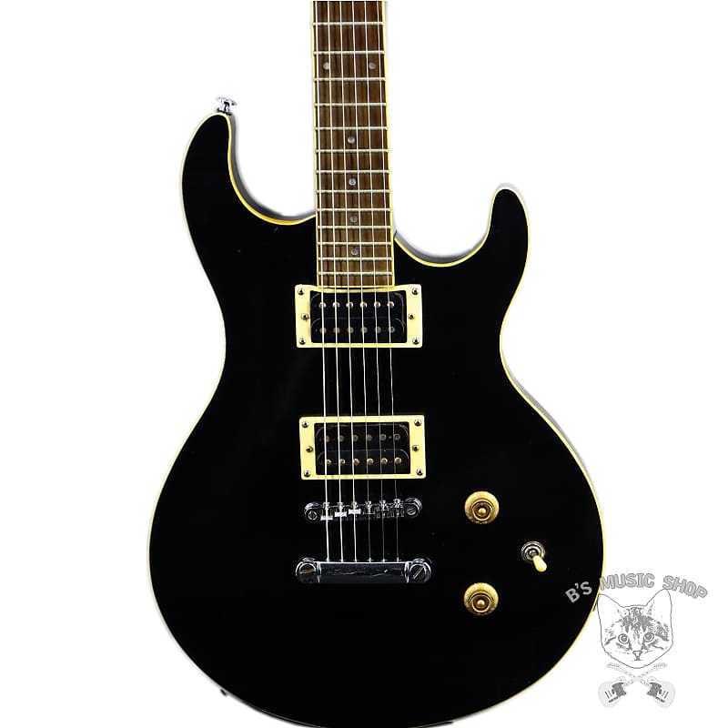 Used Silvertone PRS Clone in Black | Reverb