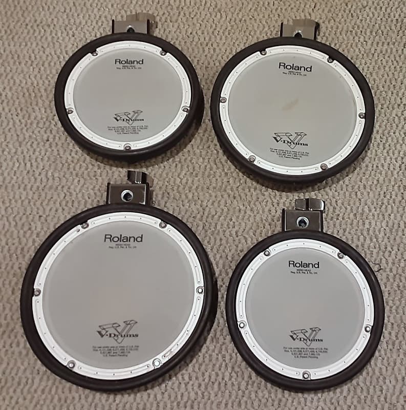 4 Roland Mesh Drum Triggers - PDX-8 (2) and PDX-6 (2) | Reverb