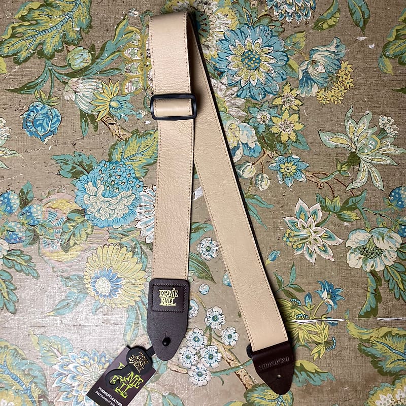 Ernie Ball Italian Leather Straps - Tan Italian Leather | Reverb