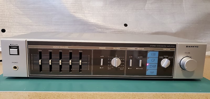 Stereo Integrated Amplifier Sanyo JA-340 | Reverb