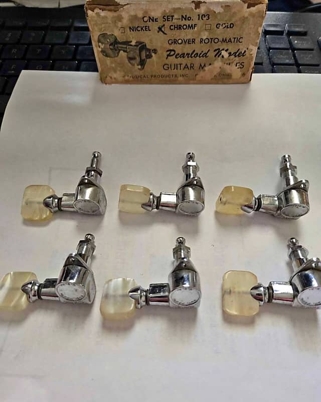 Vintage Original Patent Pending USA 60’s Grover Rotomatic | Reverb