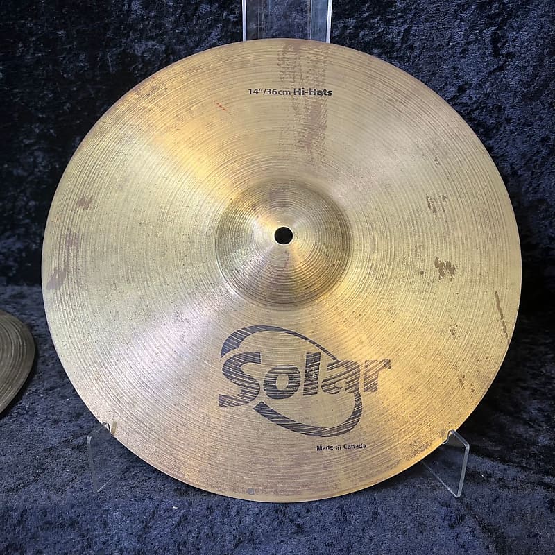 Sabian Solar 14" Hi Hat Cymbal (Nashville, Tennessee) | Reverb