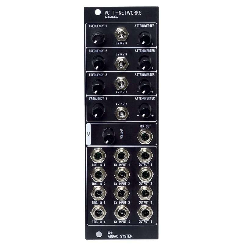 ADDAC 104 VC T-Networks Eurorack Percussion Module (ADDAC104) | Reverb