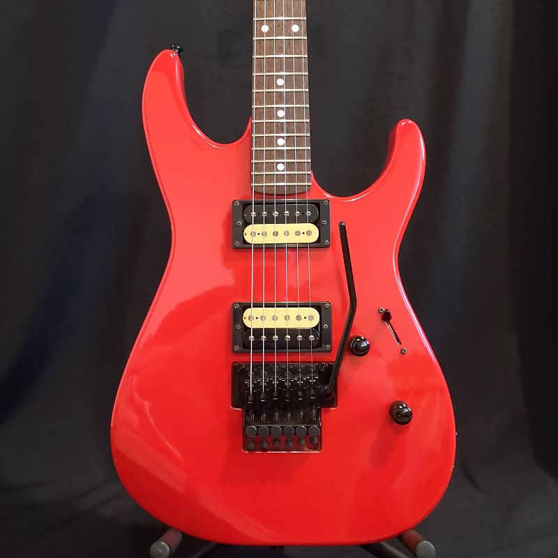 Kramer ESP MK-II B 1990s Red Original Floyd Rose | Reverb