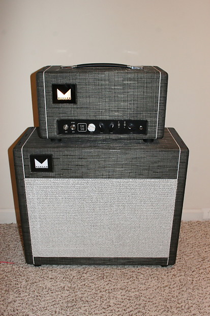 2014 Morgan Amplification Amps SW50 Head & 1x12 Cabinet in | Reverb