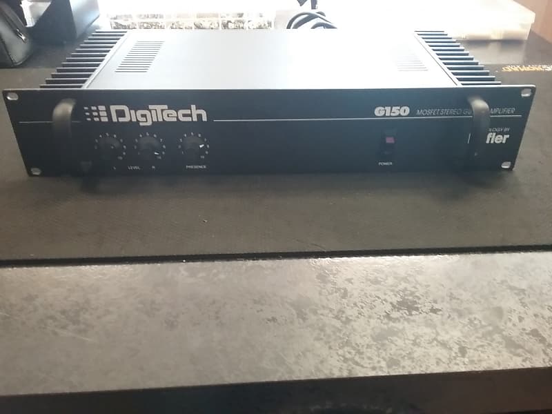 Digitech G150 Mosfet Stereo Guitar Amplifier-Rack Mount Used | Reverb