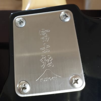 Made in Japan Fujigen Black Jazz Bass w/ Fender Custom Shop | Reverb