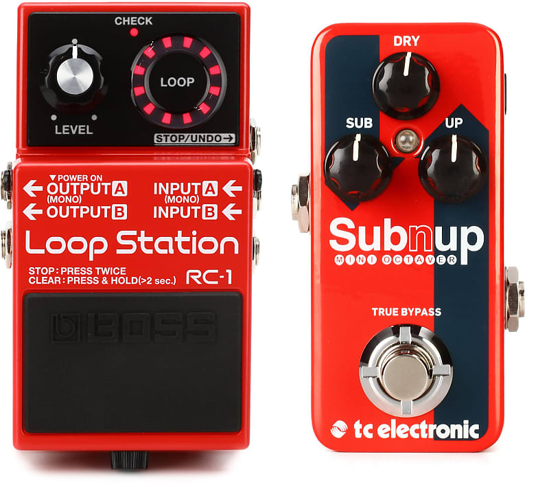 Boss RC-1 Loop Station Looper Pedal Bundle with TC Electronic | Reverb