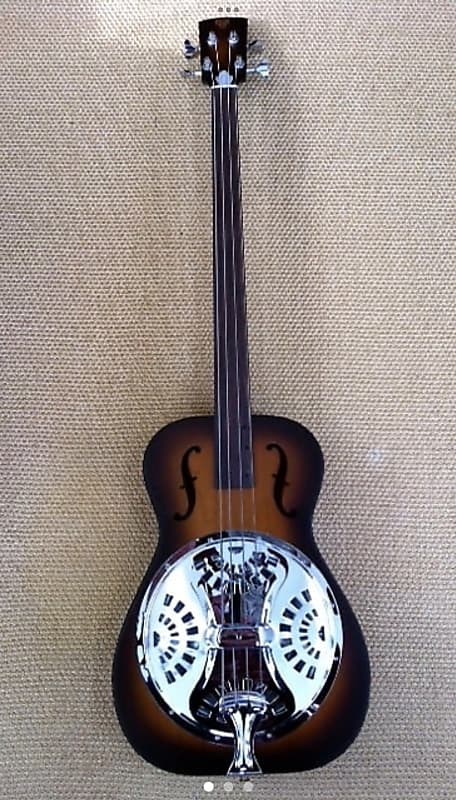 Gibson Fretless Dobro Bass 1995 - Sunburst | Reverb