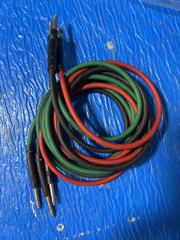 ADC R4B TT patch cables 48” 2000 - Multi color | Reverb
