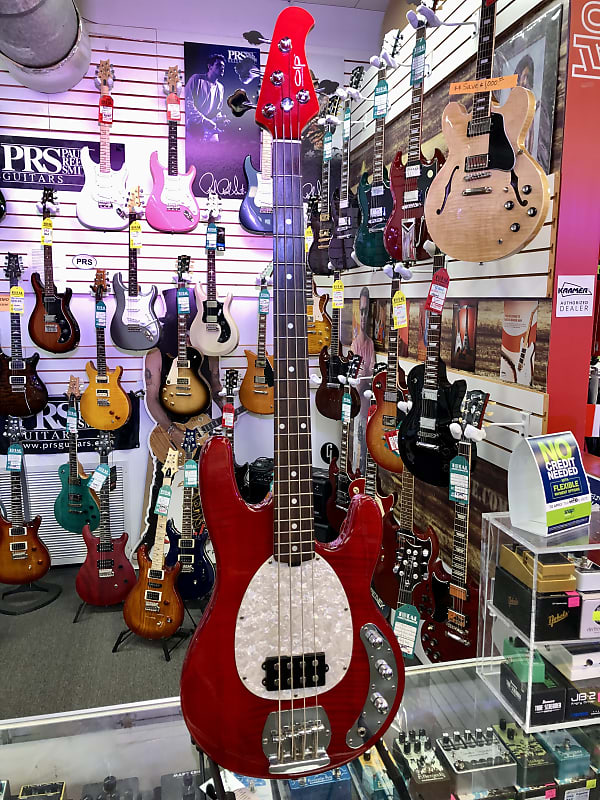 OLP Stingray 4 String Bass, Red - Pre Owned | Reverb
