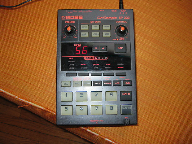 Boss Dr. Sample SP-202 Phrase Sampler w/ Power Supply | Reverb