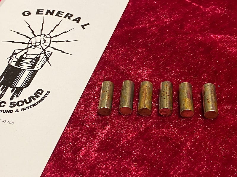 General Vintage Tone 6x Steel Slug for Vintage PAF humbucker | Reverb