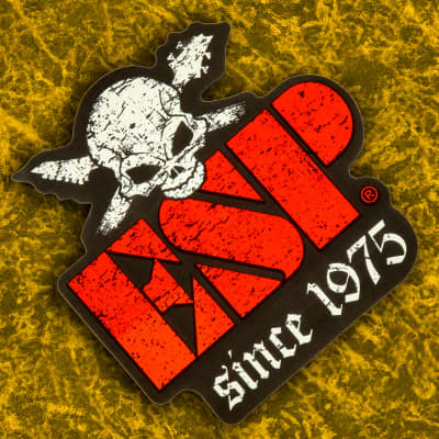 ESP GUITARS SKULL EDITION STICKER INSANELY RARE LIMITED | Reverb