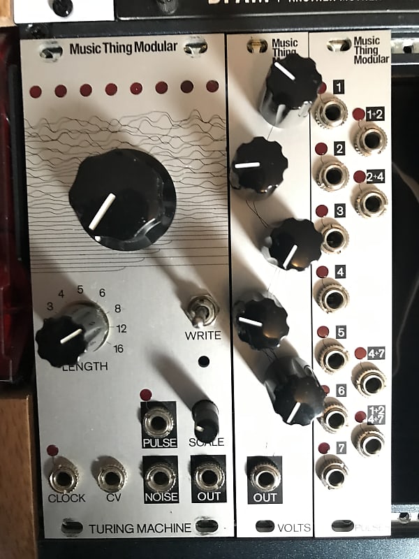 Music Thing Modular Turing Machine MK2 with Pulses and Volts | Reverb
