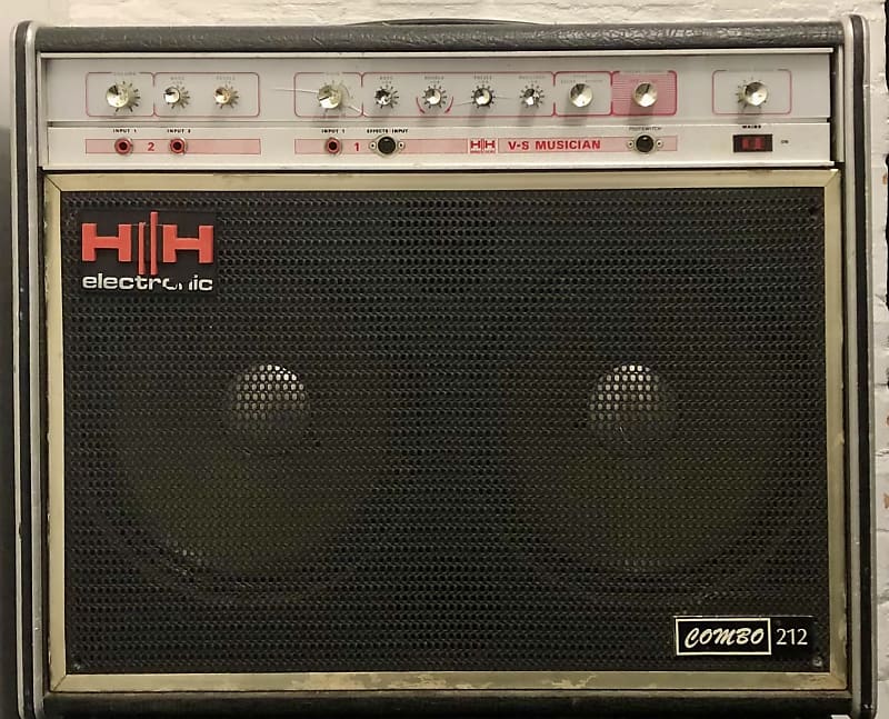 Vintage SS H&H Studio IC100 guitar head / amp HH 1970’s Fuzz | Reverb