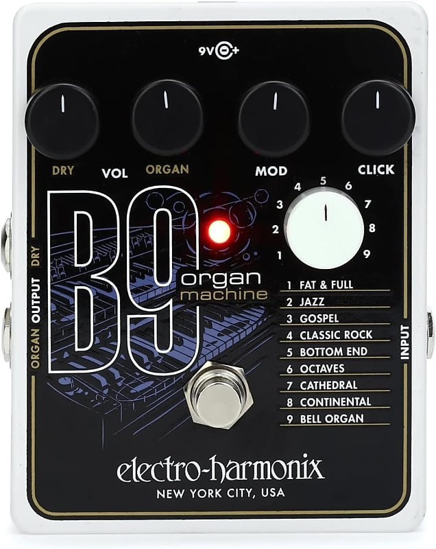 Electro-Harmonix B9 Organ Machine Pedal | Reverb