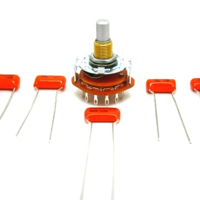 KIT BASS GUITAR VARITONE - ROTARY SWITCH 2 POLE 6 WAY & | Reverb