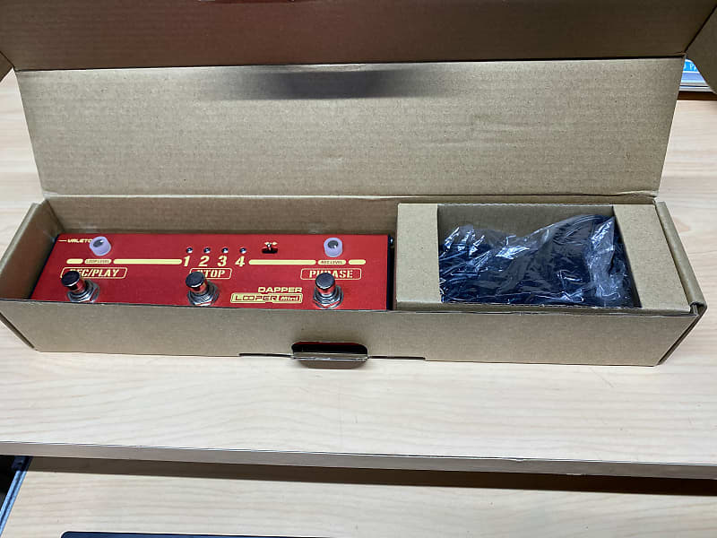 Valeton Dapper Looper Mini Red | Reverb