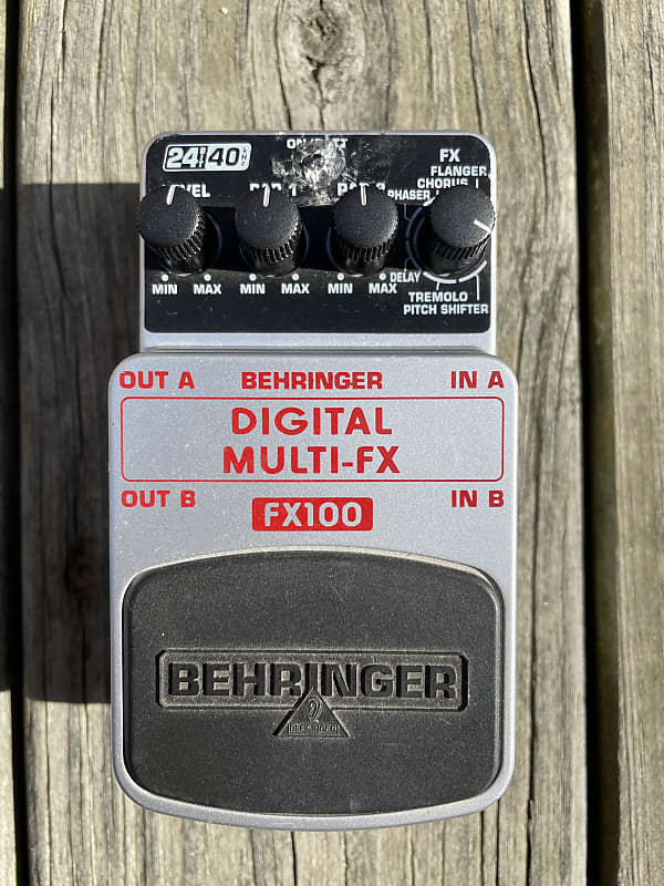 Behringer FX100 | Reverb