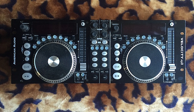 American Audio Velocity MP3 - Pro DJ Turntables | Reverb