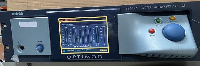 Orban 8500 FM Digital Processor 2011 #1 | Reverb