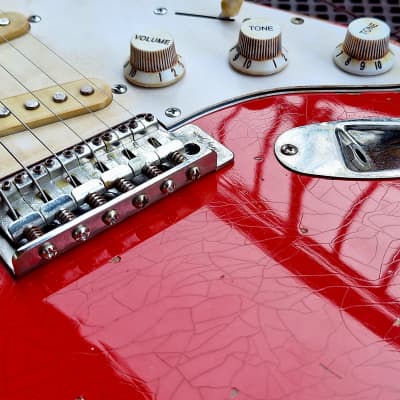 Partcaster Stratocaster kit relic nitro | Reverb