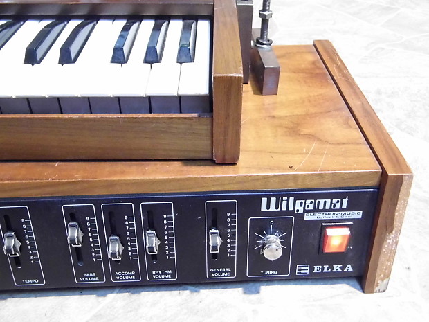 rare vintage ELKA WILGAMAT 1 analog drum rythm machine + | Reverb